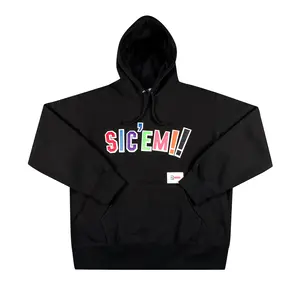 Supreme X Wtaps Sic'em! Hooded Sweatshirt - Black