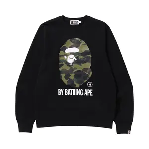 A BATHING APE 1st Camo Crewneck - Black