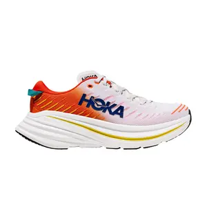 HOKA® Bondi X 'flame' Sneaker - White