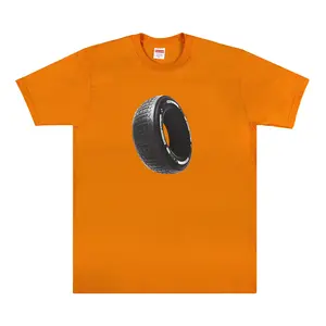 Supreme Tire Tee 'orange' Orange