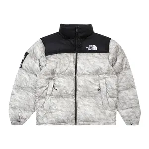 Supreme X The North Face Nuptse Jacket - Grey