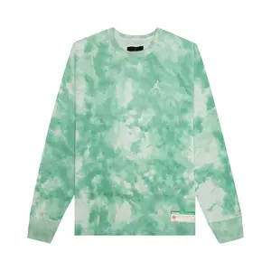 JORDAN X J Balvin Long-sleeve Tee 'jade Aura/enamel - Green