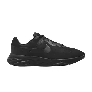 Nike Revolution 6 Extra Wide Sneakers - Black