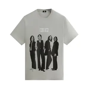Kith For The Beatles Vintage Tee 'concrete