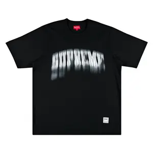 Supreme Blurred Arc Short-sleeve Top - Black