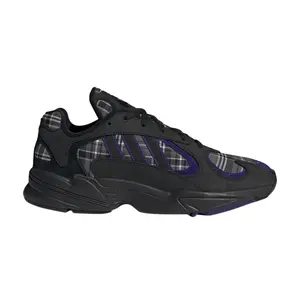 Adidas Yung-1 Plaid Sneakers - Purple