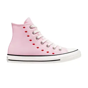 CONVERSE Chuck Taylor All Star High 'embroidered Hearts - Pink