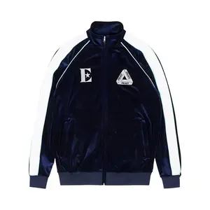 PALACE X Elton John Velour Track Top 'navy