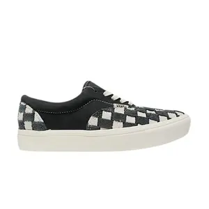 VANS Era Lx Comfycush Hairy Checkerboard Sneakers - Black