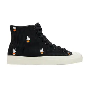 CONVERSE Pop Trading Company X Jack Purcell Pro High 'all Over Miffy' Sneakers - Black
