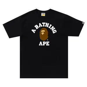 BAPE College Tee - Black