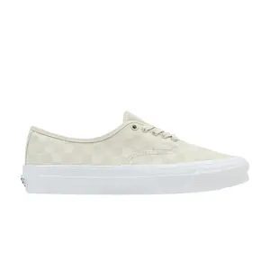 VANS Og Authentic Lx Checkerboard Vintage Sneakers - Cream