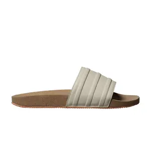 Adidas Adilette Premium Slides Cork Pack Aluminium - Cream