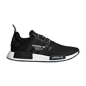 Adidas Nmd_r1 'logo Pack' Sneakers - Black