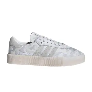 Adidas Sambarose Camo Sneakers - White