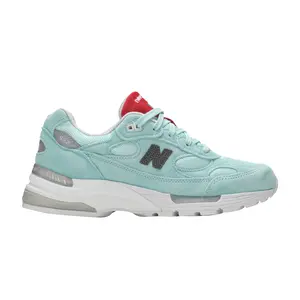 NEW BALANCE Kith X 992 Light Reef Sneakers - Teal