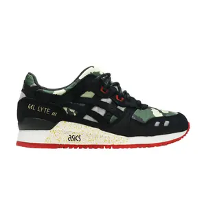 Asics Bait X Gel-lyte 3 'vanquish Camo' Sneakers - Black
