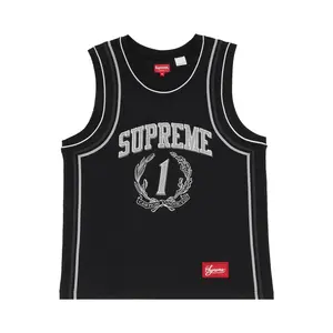 Supreme Campioni Basketball Jersey - Black