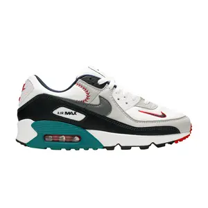 Nike Ken Griffey Jr. X Air Max 90 'backwards Cap' Sneakers - White