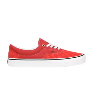 VANS Vans Era Deboss Checkerboard Sneakers Red