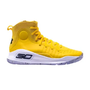 Under Armour Curry 4 'cal' Athletic Sneakers - Yellow