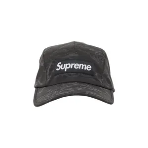 Supreme Tiger Camo Reflective Camp Cap - Black