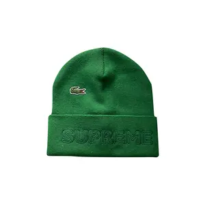 Supreme X Lacoste Beanie - Green