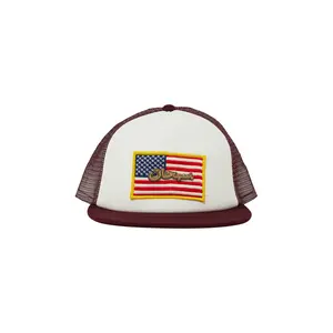 Supreme Name Plate 5-panel Cap - Red
