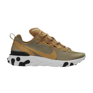 Nike React Element 55 Sneakers - Gold