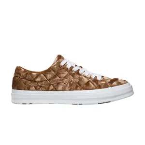 CONVERSE Golf Le Fleur X One Star Quilted Velvet Sneakers - Brown