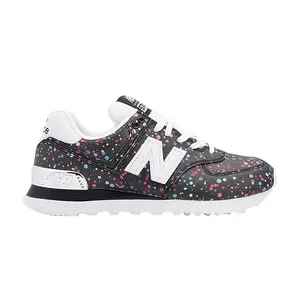 NEW BALANCE 574 'paint Splatter' Sneakers - Black