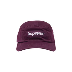 Supreme Supreme Washed Chino Twill Camp Cap Red