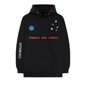 TRAVIS SCOTT Astroworld World Peace Hoodie - Black