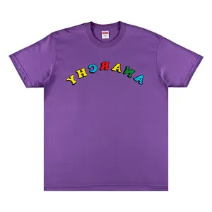 Supreme X Jamie Reid Anarchy Tee - Purple