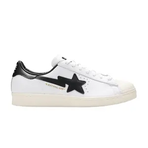 Adidas Bape X Superstar Sneakers - White