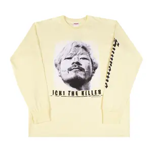 Supreme Ichi The Killer Long-sleeve Tee 'pale - Yellow