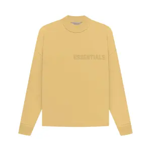 Fear Of God Long-sleeve Mock Neck Tee - Yellow