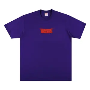 Supreme Ralph Steadman Box Logo Tee - Purple