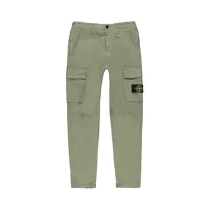 Stone Island Cargo Twill Trousers - Green
