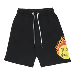 Palm Angels Burning Head Sweatshorts