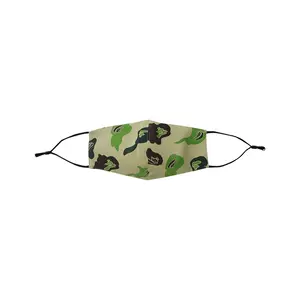 A BATHING APE Camo Mask - Green