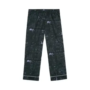 BRAIN DEAD Hedgehog Pajama Bottom 'forest