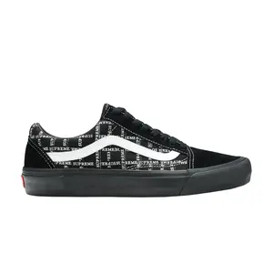 VANS Supreme X Old Skool Pro Sneakers - Black