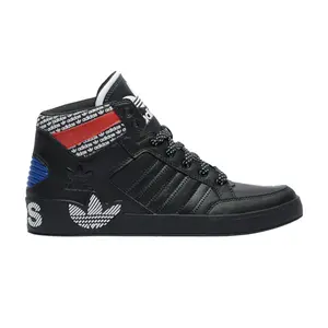Adidas Hard Court High 'overbranding' Sneakers - Black