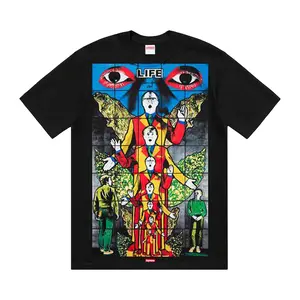 Supreme Gilbert And George Life Tee - Black