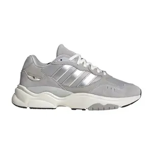 Adidas Silver Tone Shoes For Men