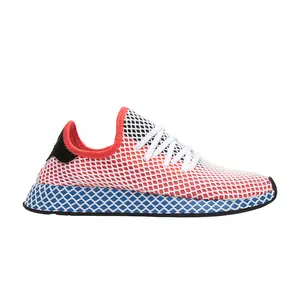 Adidas Deerupt Athletic Sneakers - Red