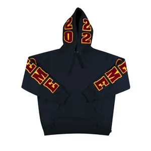 Supreme Team Chenille Hooded Sweatshirt - Blue