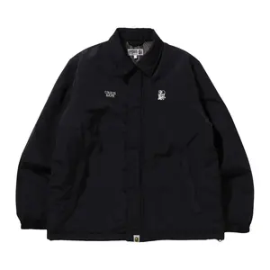 A BATHING APE Ursus Puffer Blouson Jacket - Black