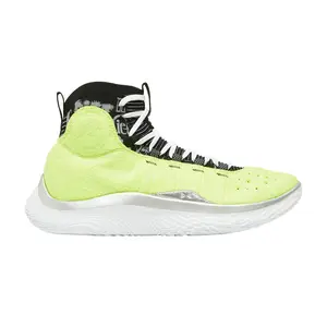 CURRY BRAND Diet Starts Monday X Curry 4 Flotro Tennis Ball Sneakers - Green